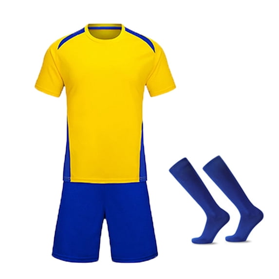 EnJoCho Boys Soccer Jerse𝗒 Set Football Team T-Shirt and Shorts with ...