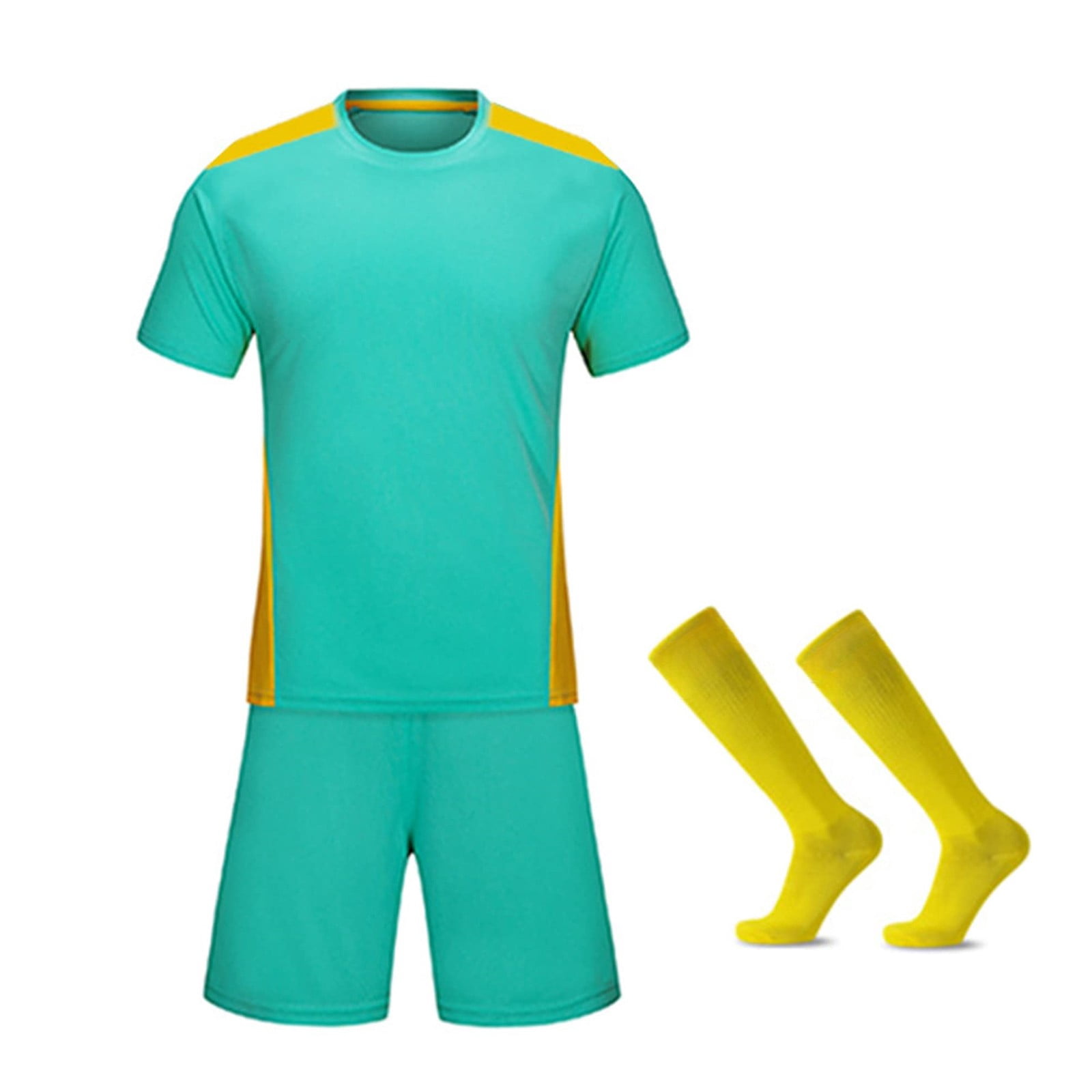 EnJoCho Boys Soccer Jerse𝗒 Set Football Team T-Shirt and Shorts with ...