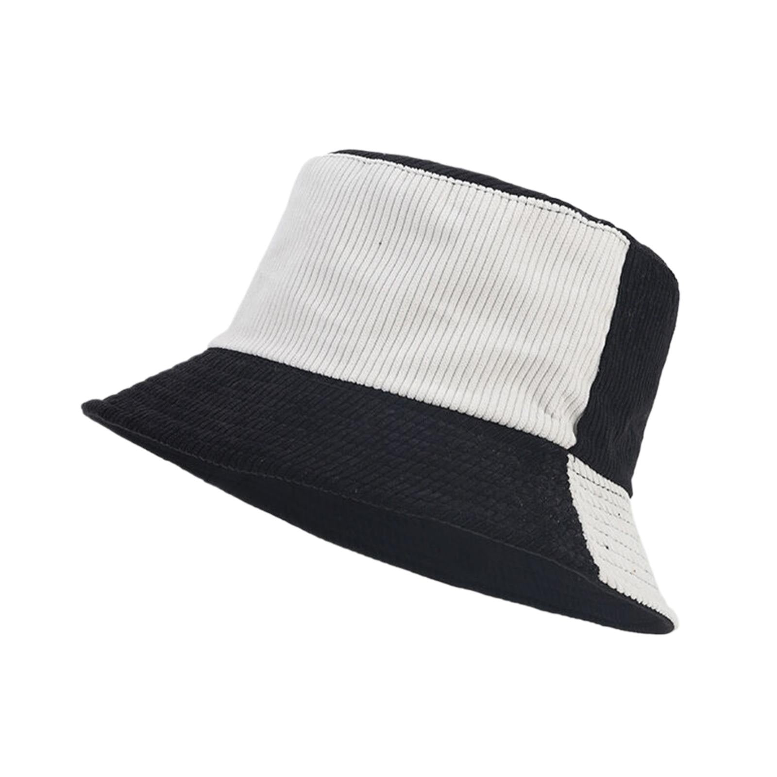 EnJoCho Breathable Caps for Women's Fall/Winter Pinstripe Corduroy Two ...