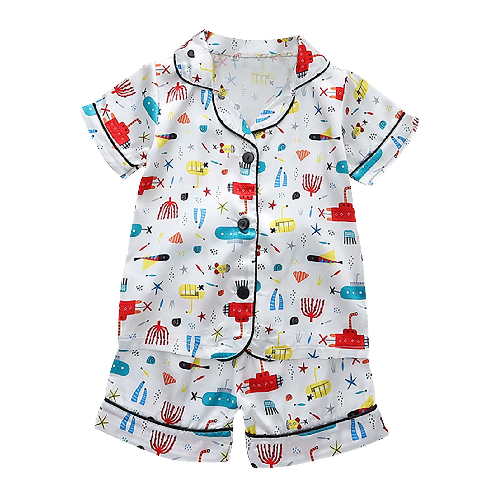 EnJoCho Casual Clothes for Baby Boys Girls Cute Printed Short Sleeve ...