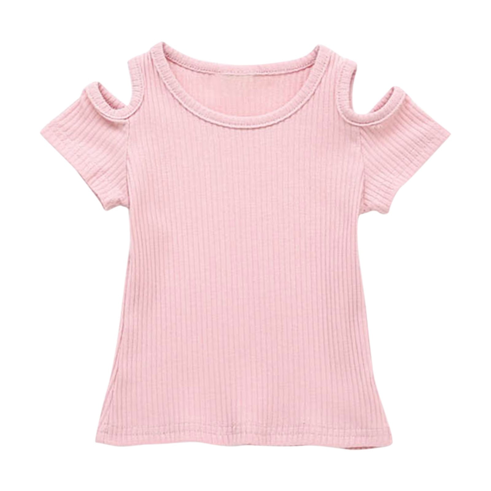 EnJoCho Child Outfits Girls And Toddlers' Short Sleeve Graphic T Shirt ...