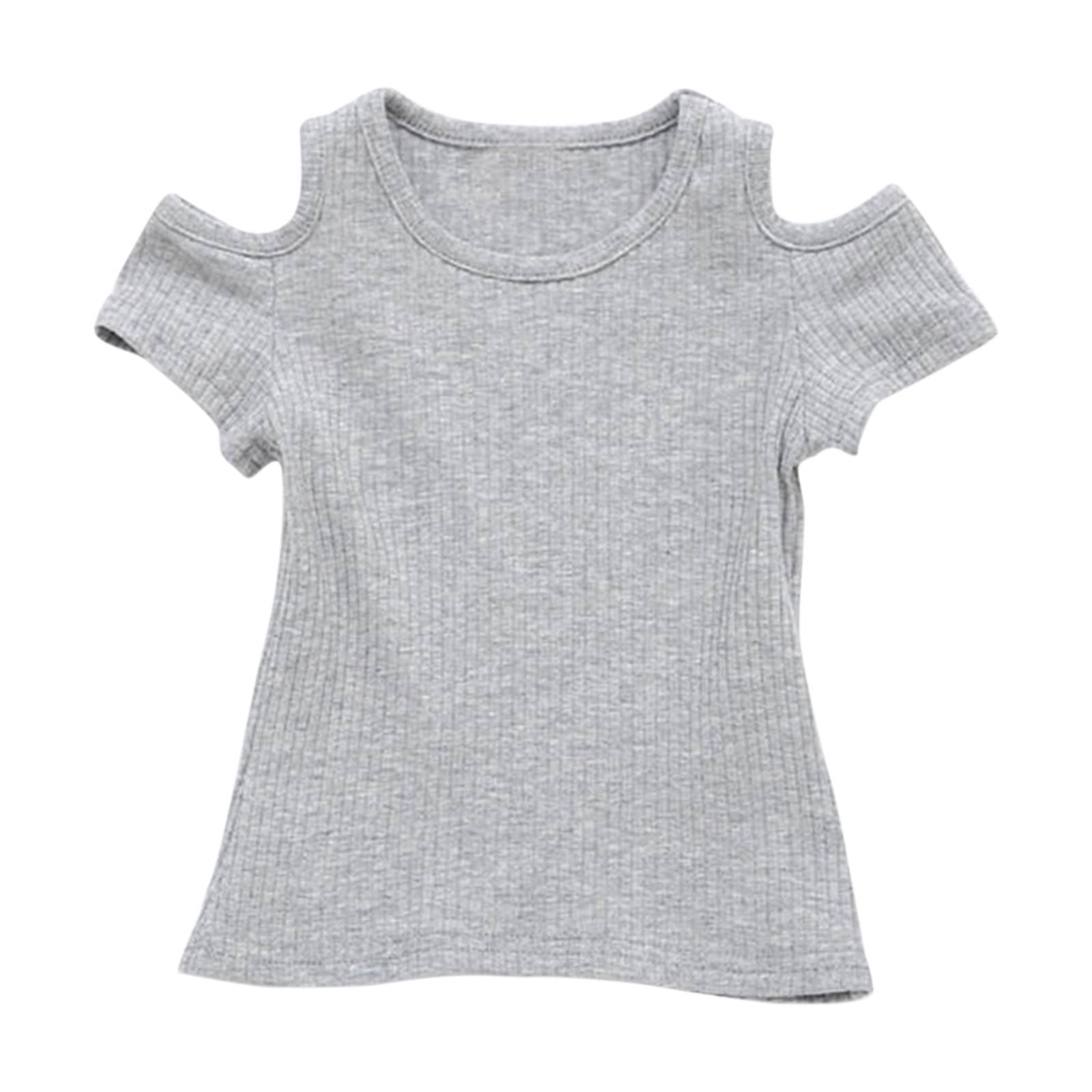 EnJoCho Child Outfits Girls And Toddlers' Short Sleeve Graphic T Shirt ...