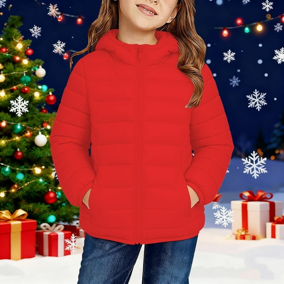 EnJoCho Children Boys Girls Lightweight Down Jackets Fall Winter Warm ...