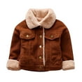 EnJoCho Children Fashion Outfit Solid Warm Jacket Coat Thick Baby Kids Winter Outerwear Girls ...