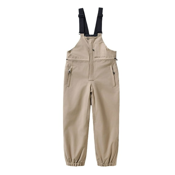 EnJoCho Children Ski Overalls Autumn Winter Lined Thickened Windproof ...