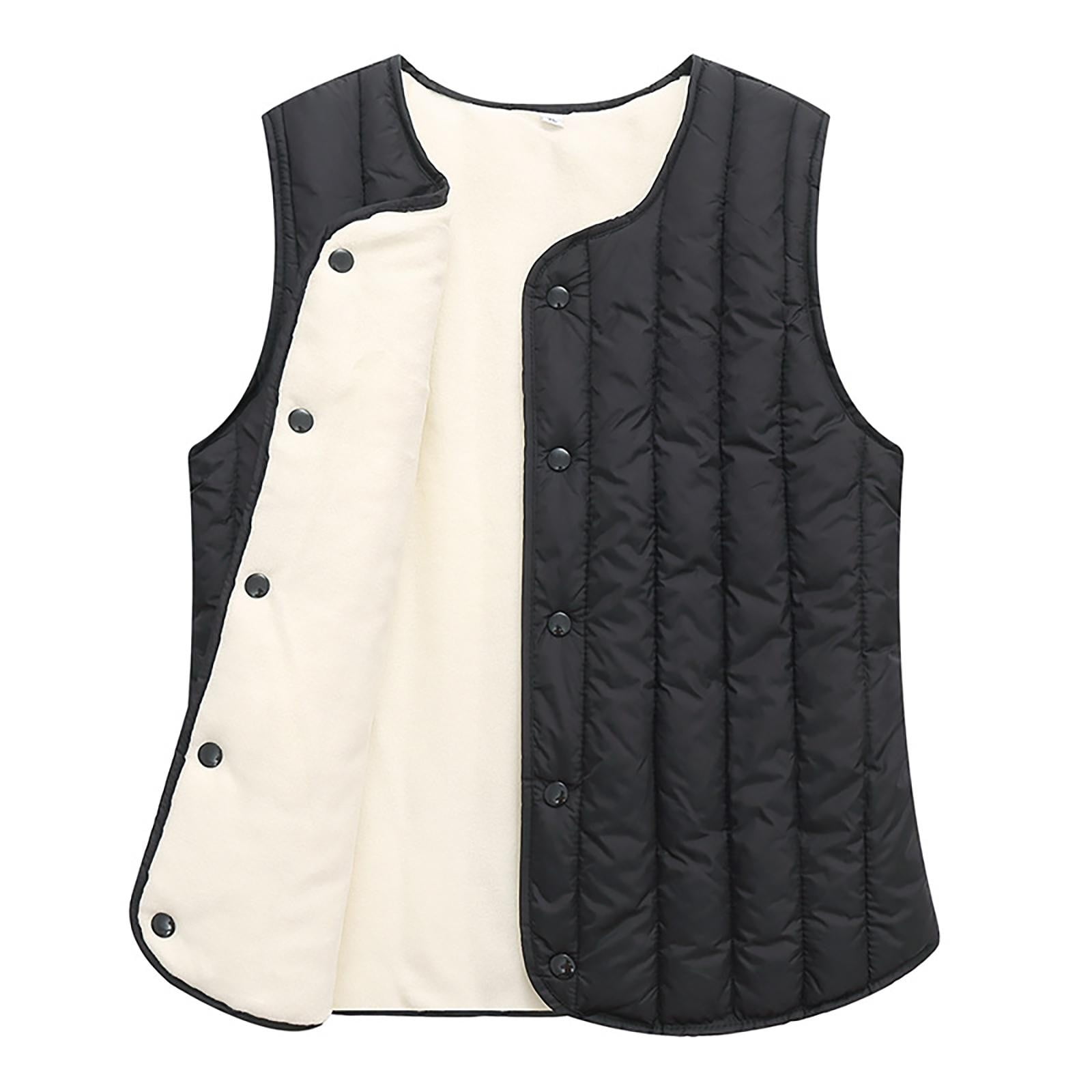 EnJoCho Childrens Cotton Vest Plus Velvet Winter New Letter Boys Girls ...