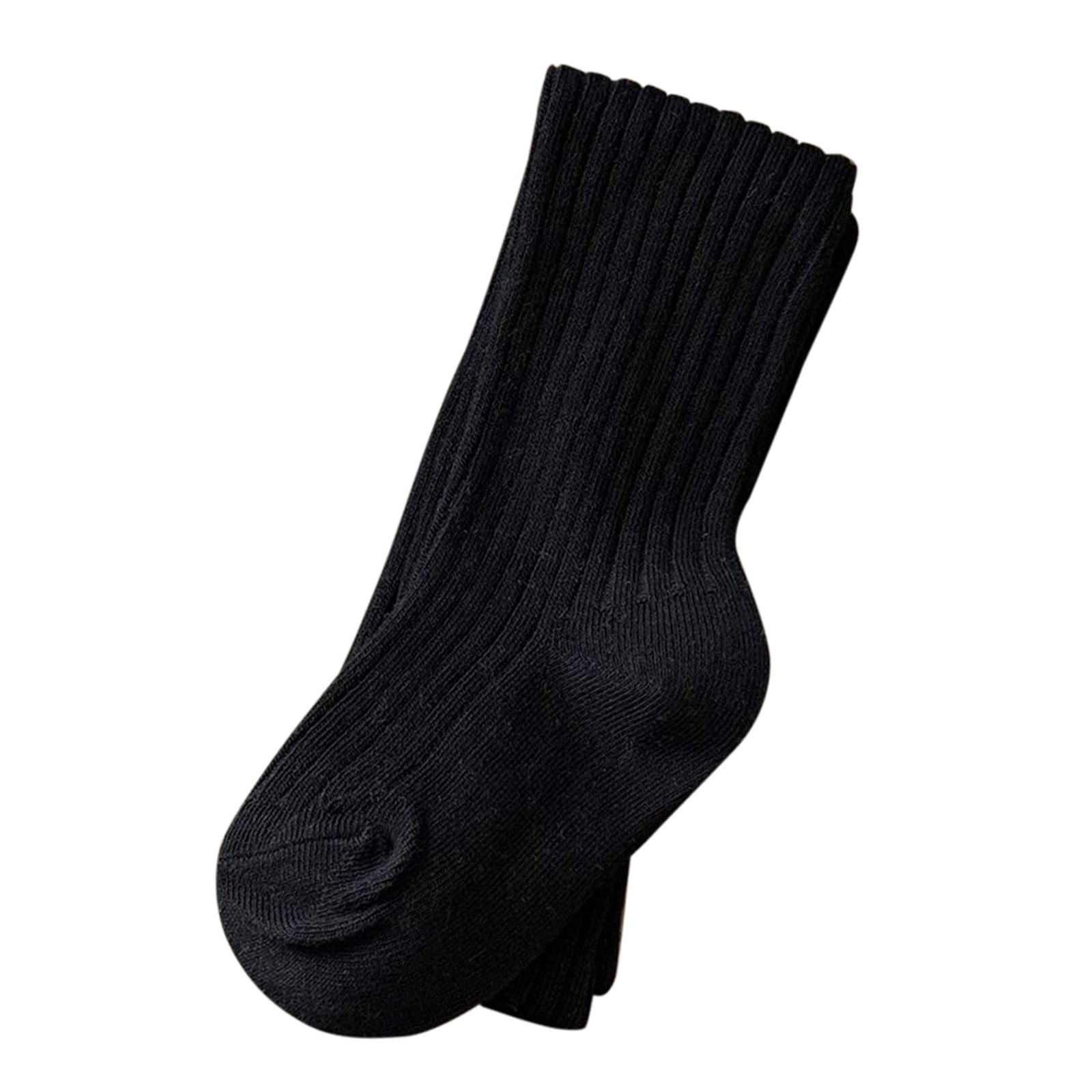 EnJoCho Childrens Girls Cable Knit Solid Tights Soft Cotton Thermal ...