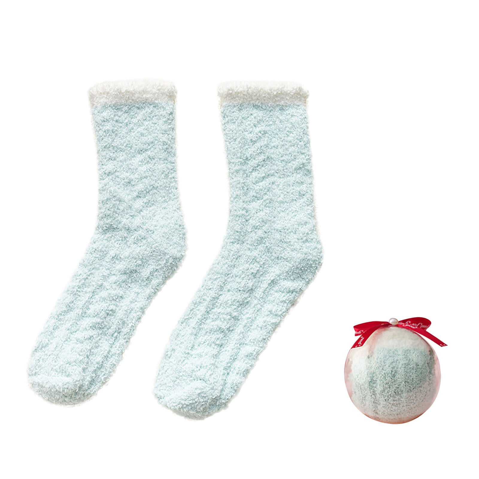 EnJoCho Clearance Loafer Socks Womens Birthday Socks with Velvet and ...