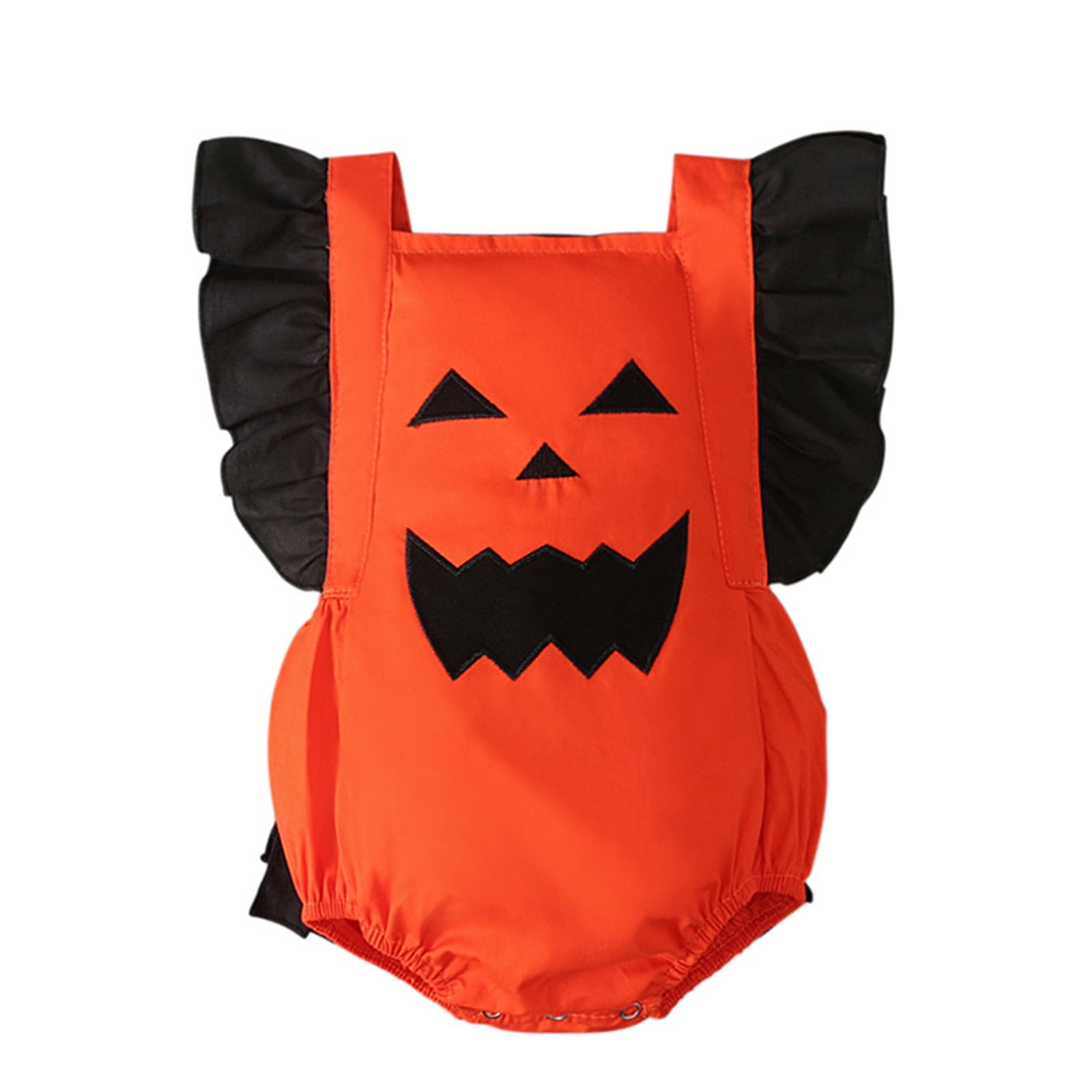 EnJoCho Cute Romper for Kids Baby Boys Girls Pumpkin Strap Romper ...