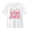 EnJoCho First Day of School Shirt Girls Back-to-School Cute Bow Cotton ...