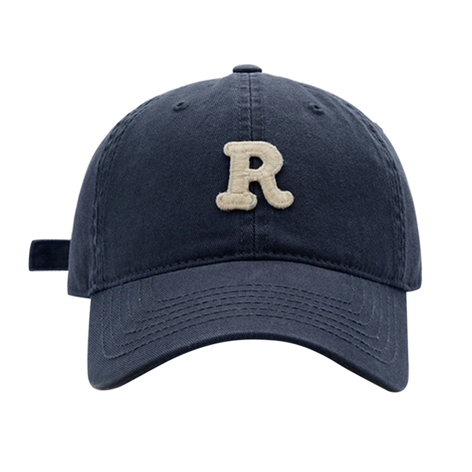 EnJoCho Fish Cap for Women Spring/Summer Big Headed Soft Top R Letter ...