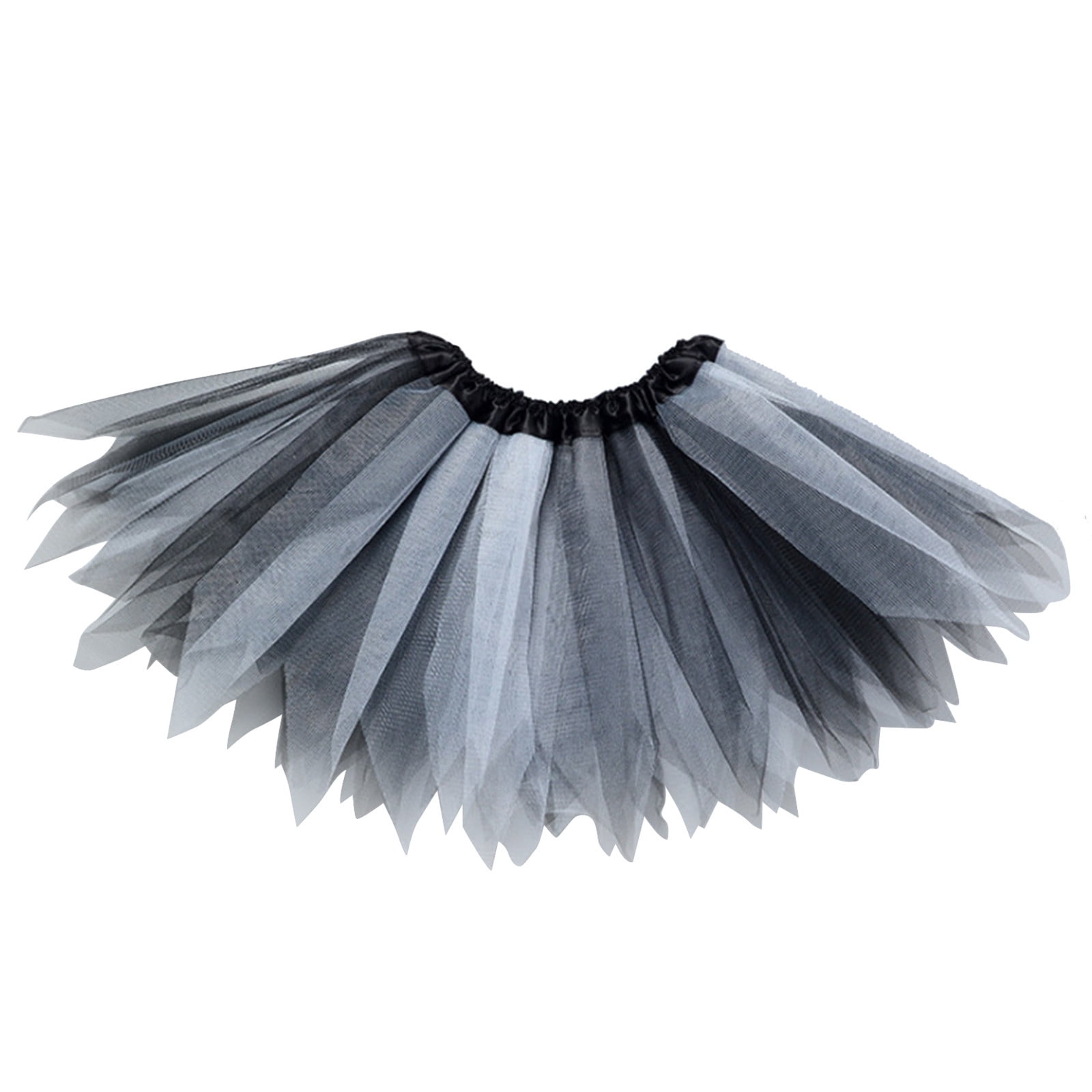 EnJoCho Floral Mesh Dance Tutu For Children Layered Tulle Tutu Kids ...