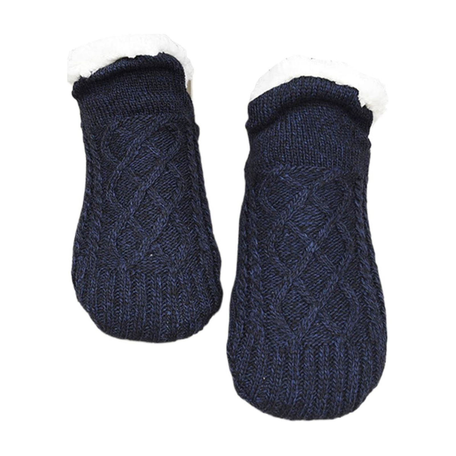 EnJoCho Fluffy Fuzzy Warm Slipper Socks for Women Men Thick Fleece ...