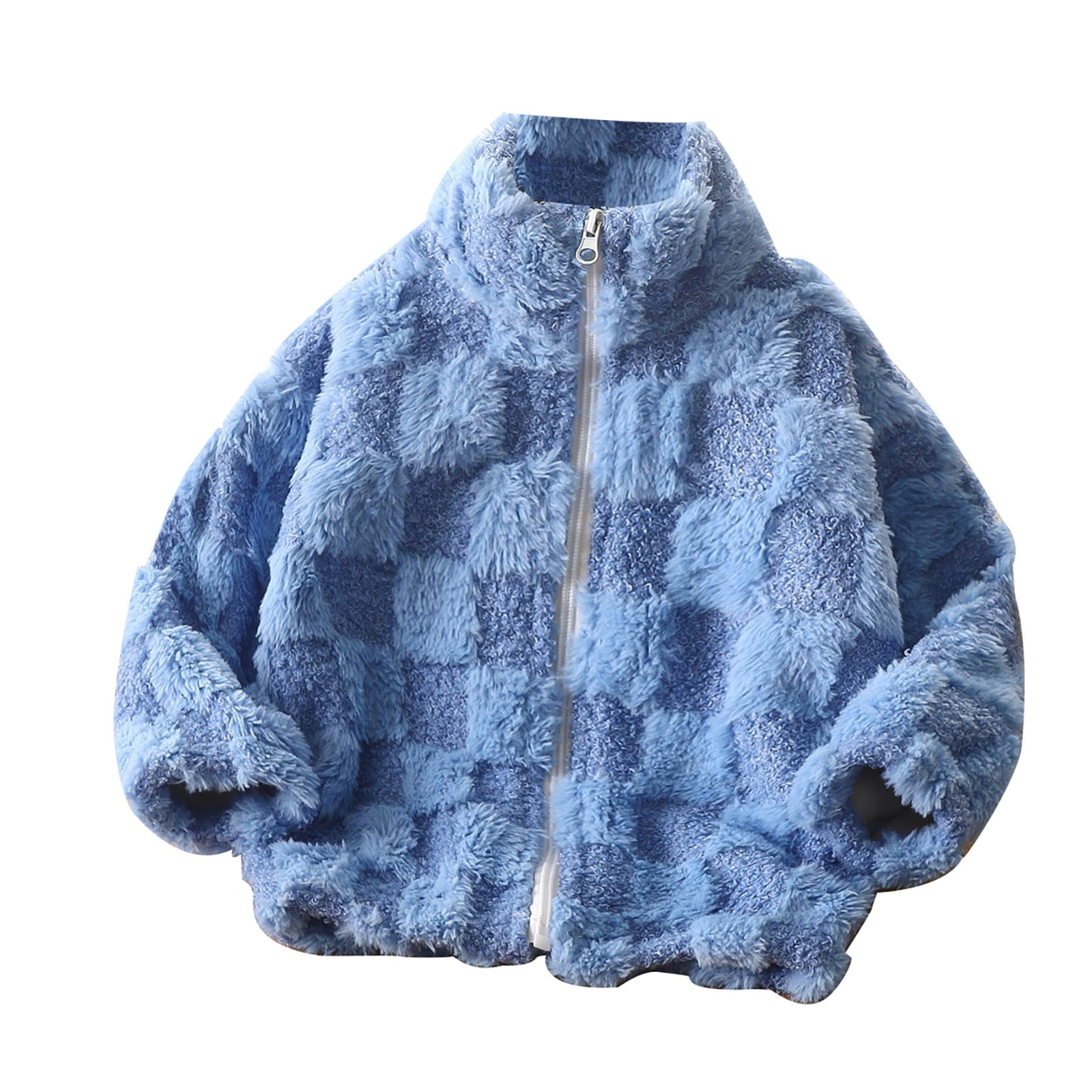 EnJoCho Full Zip Windproof Fleec𝖾 Jacket Soft Winter Coat for Boys ...