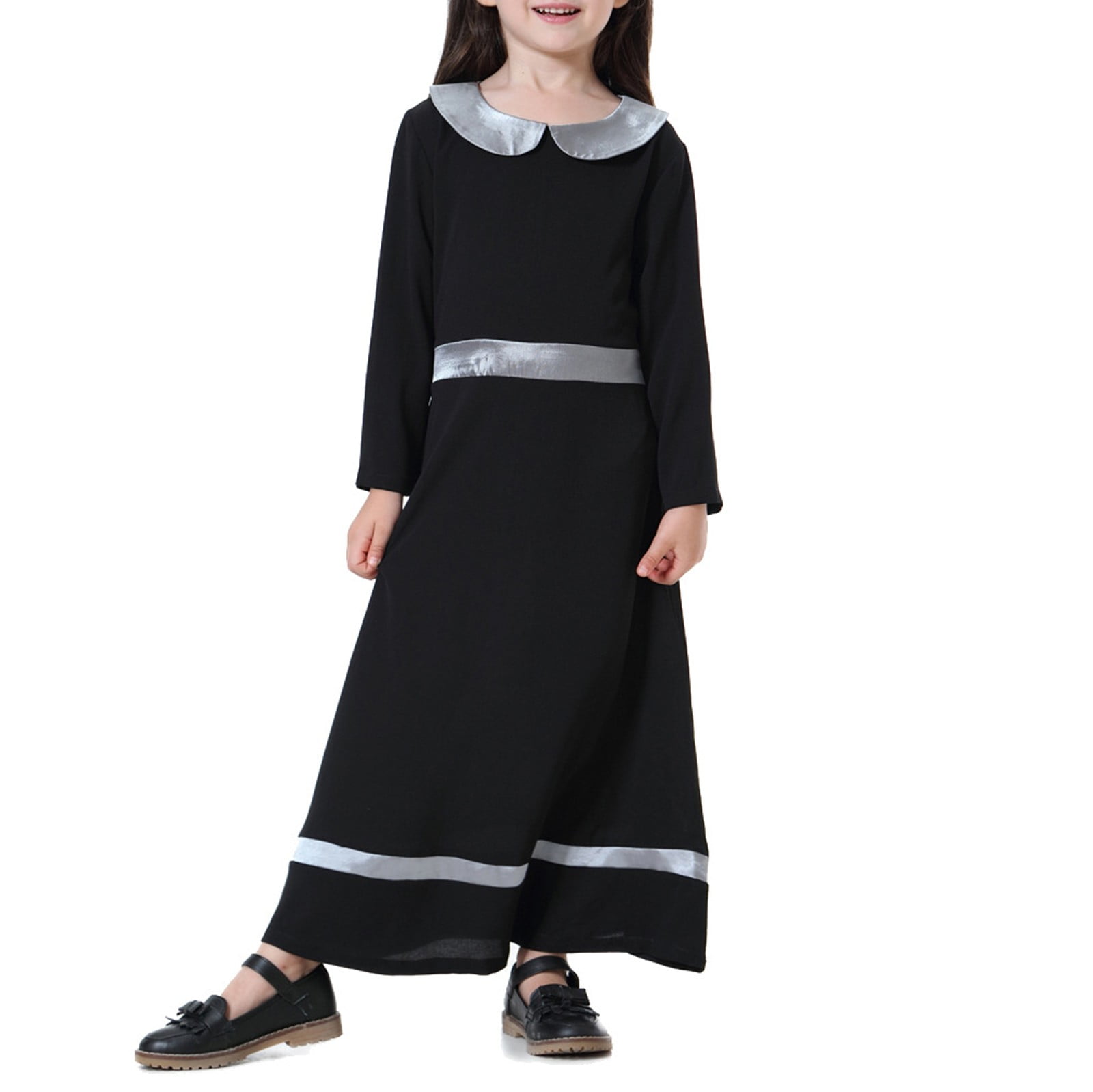 EnJoCho Girl Islami𝖼 Modest Dress Toddler Girls Musli𝗆 Clothes Long ...