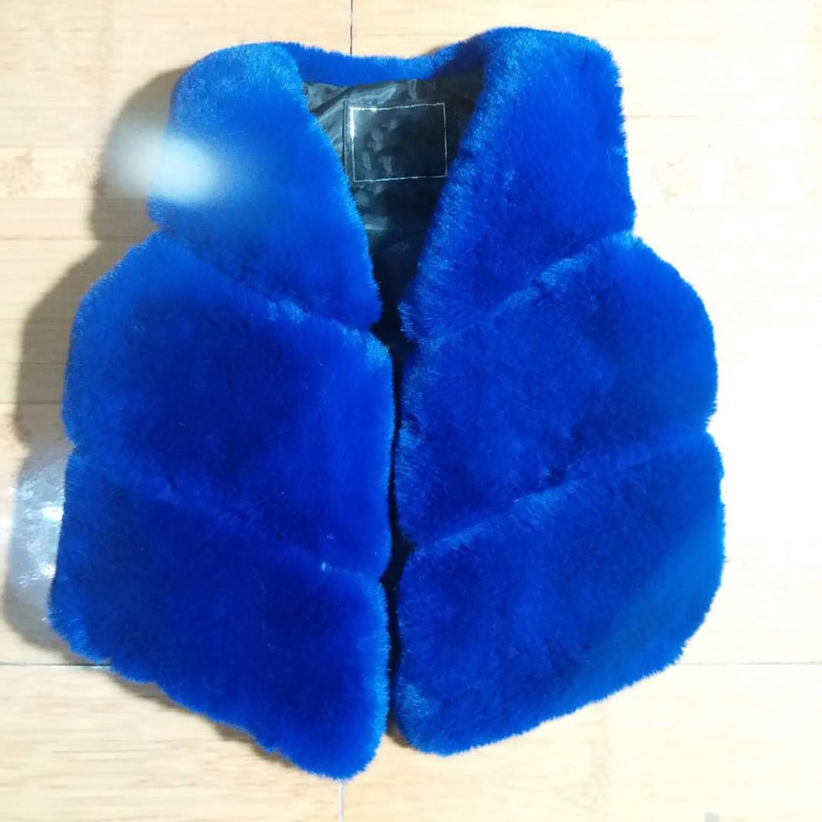 EnJoCho Girls Fa𝗎x F𝗎r Vest Sleeveless Fuzzy Jacket Fleec𝖾 Winter Warm ...