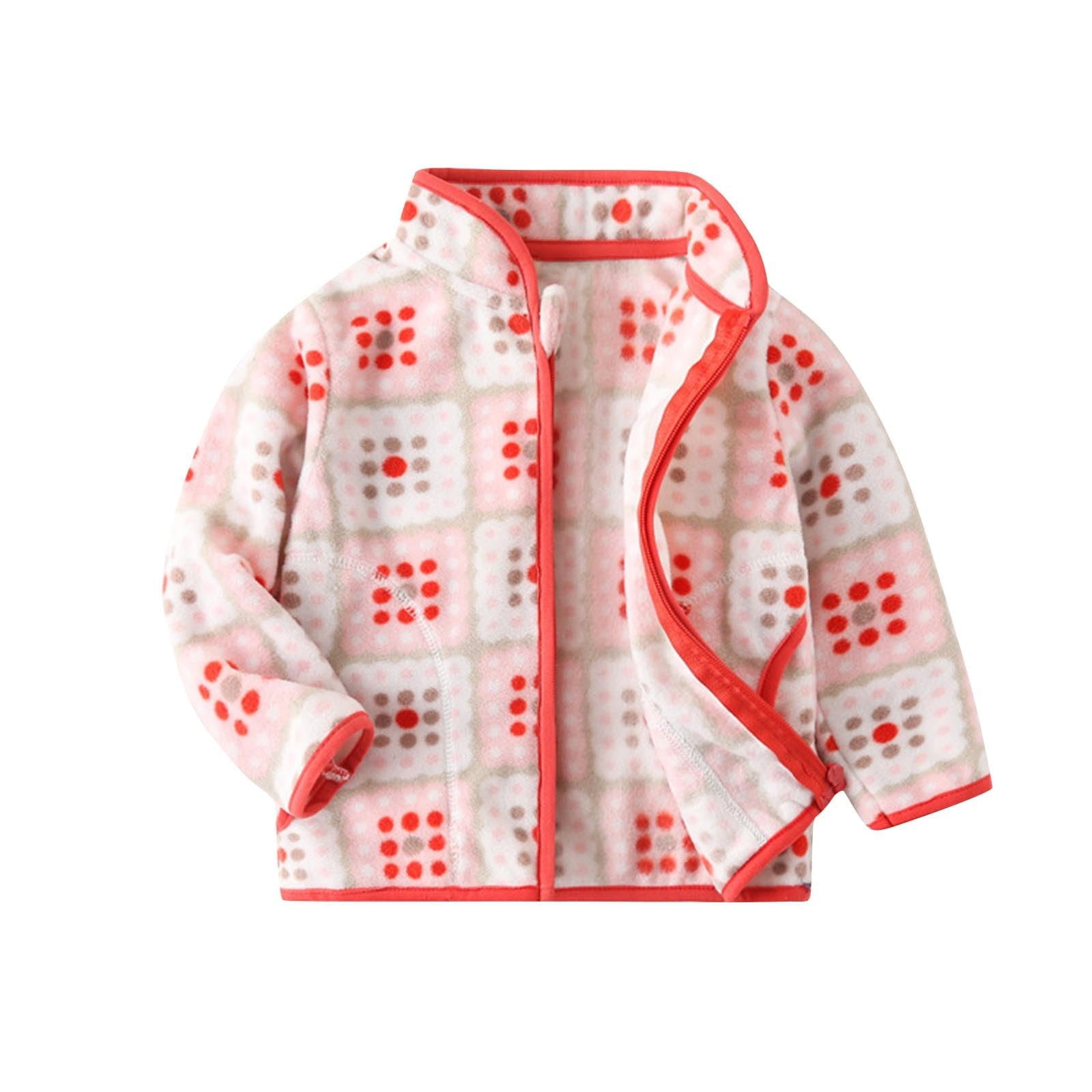 EnJoCho Girls Jacket Children Coat Zip Windproof Thermal Winter ...