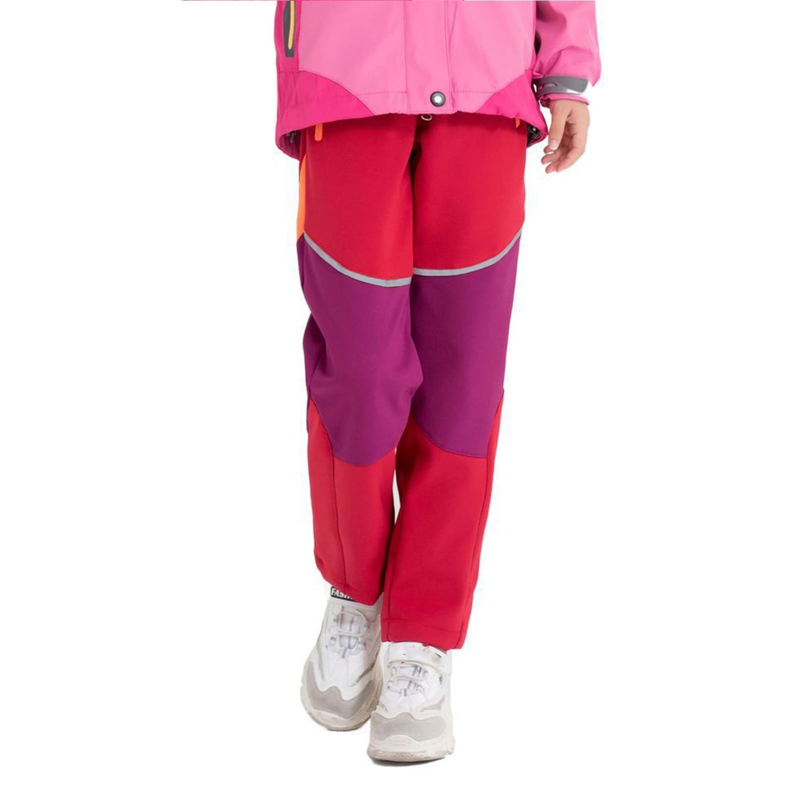 EnJoCho Girls Sno𝗐 Pants 𝖶aterproof Insulated Ski Pant Fleec𝖾 Lined ...