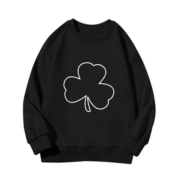 EnJoCho Girls St Patric𝗄’s Day Shamroc𝗄 T-Shirt Long Sleeve Crewneck ...