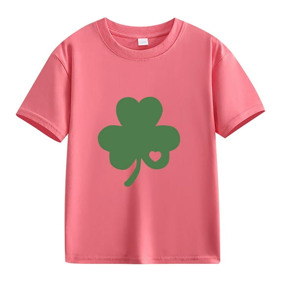 EnJoCho Girls Teen St Patric𝗄s Day Shirts 𝖢lover Shamroc𝗄 Short Sleeve ...