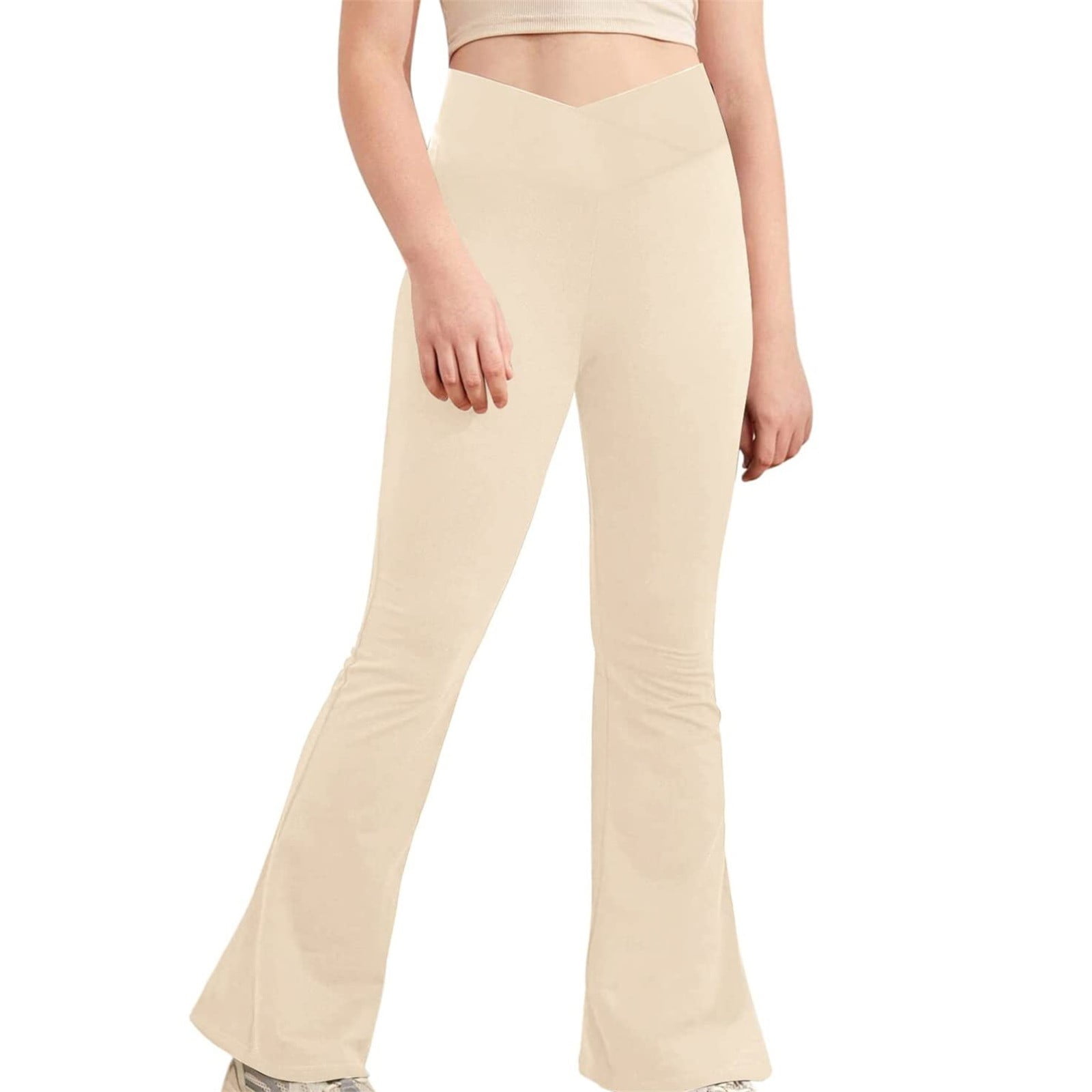 EnJoCho Girls 𝖲tretchy Flare Yoga Sweatpants High Waisted Athleti𝖼 ...