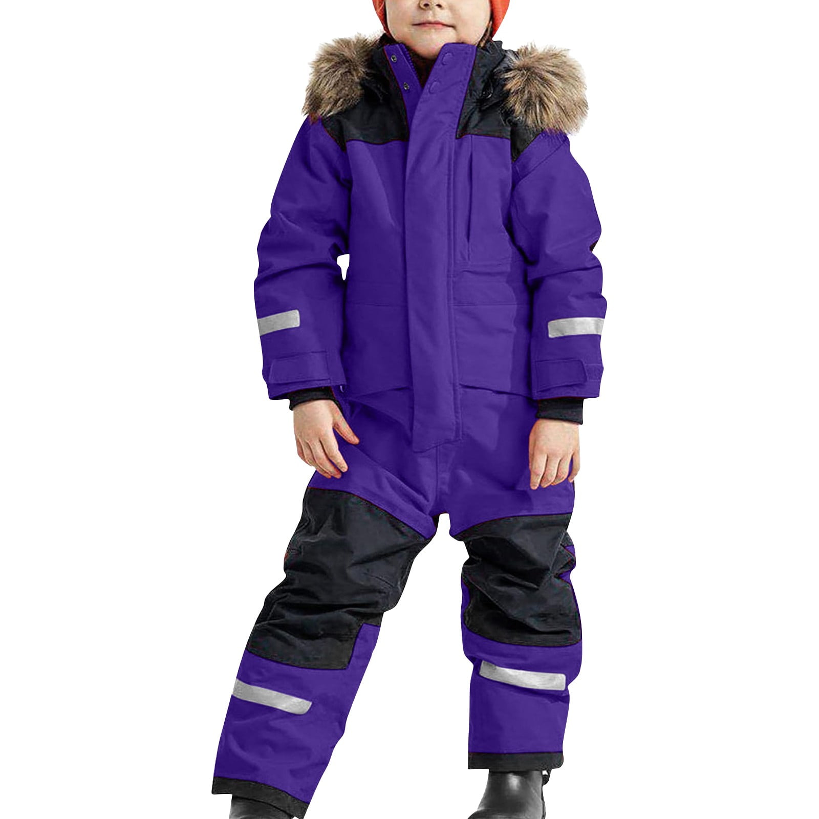 EnJoCho Kid's Winter Overalls Ski Suits Boy's and Girl's 𝖶aterproof ...