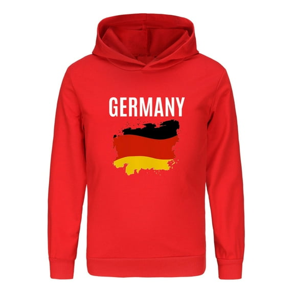 EnJoCho Kids Boys Girls German Hoodies Long Sleeve Germany Flag ...