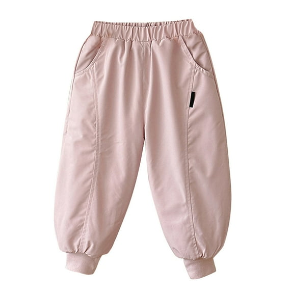 EnJoCho Kids Boys Girls Harem Snow Pants Thermal Insulated Ski Pants ...