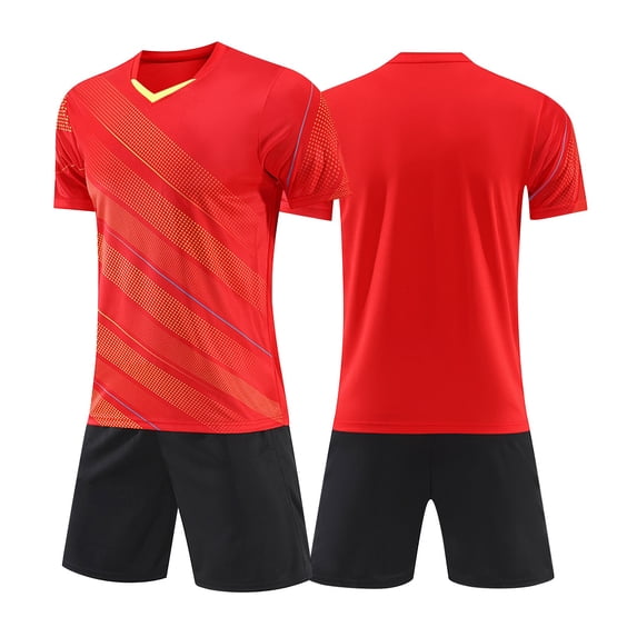 EnJoCho Kids Boys Sports Basketball Football Suit Short Sleeve Stylish ...