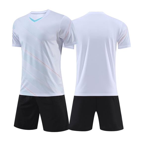 EnJoCho Kids Boys Sports Basketball Football Suit Short Sleeve Stylish ...