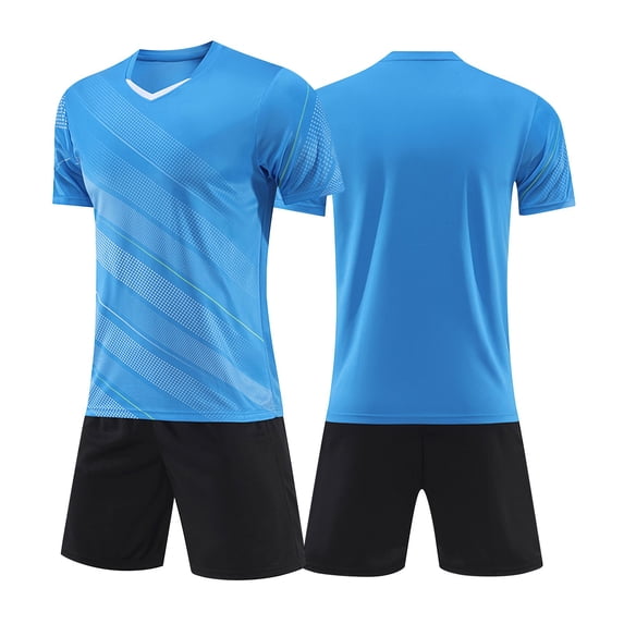 EnJoCho Kids Boys Sports Basketball Football Suit Short Sleeve Stylish ...