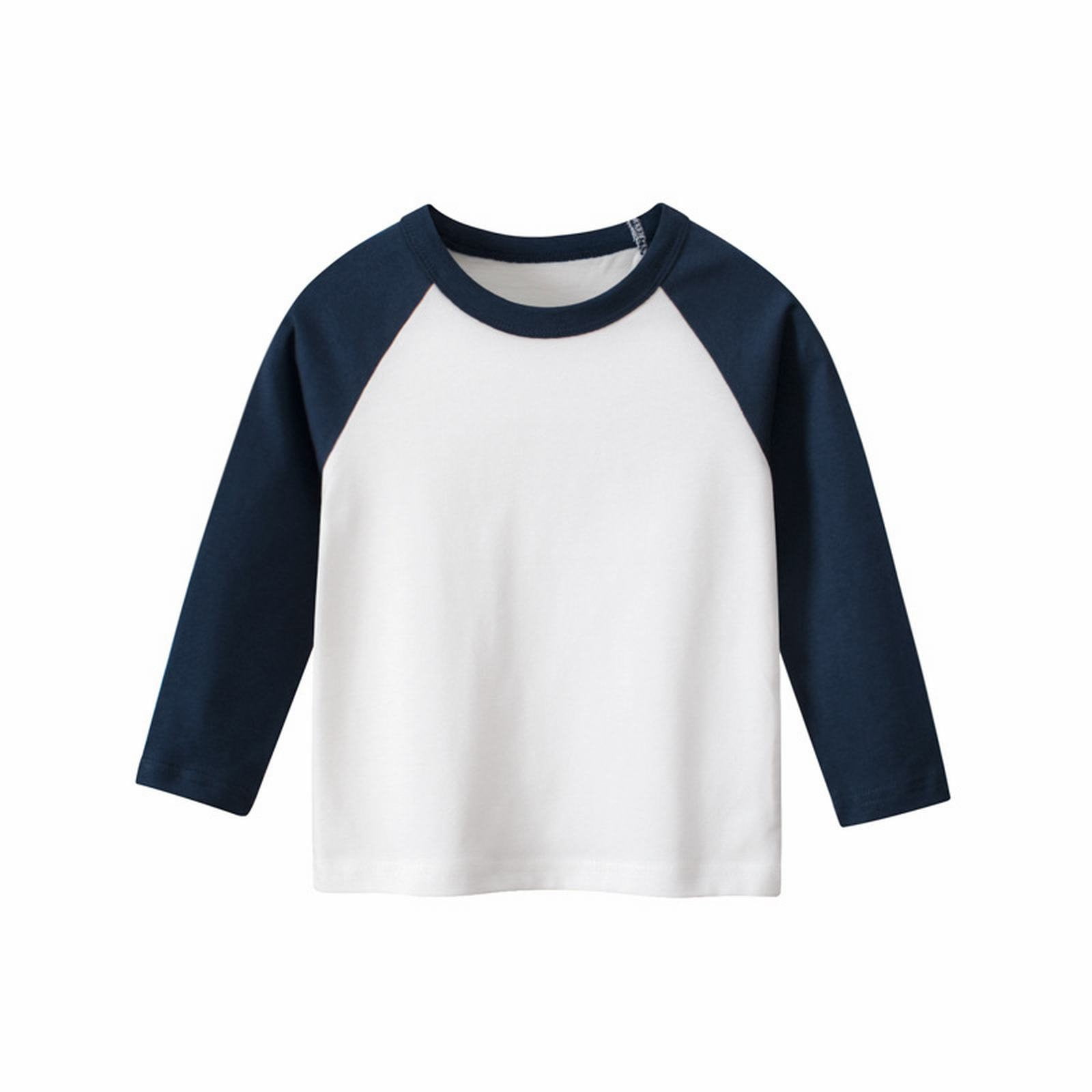 EnJoCho Kids Casual Tops Toddler Boy Girls Long Sleeve, Crewneck, T ...