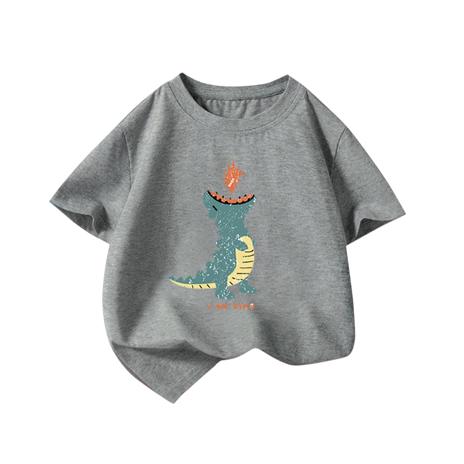 EnJoCho Kids Cotton Graphic Tee Boys Short Sleeve T-Shirt Toddler Boys ...