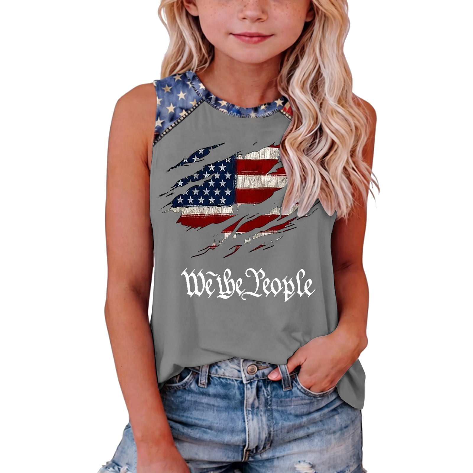EnJoCho Kids Girls 250 Years Anniversary USA Shirt 250th Birthday 4th ...