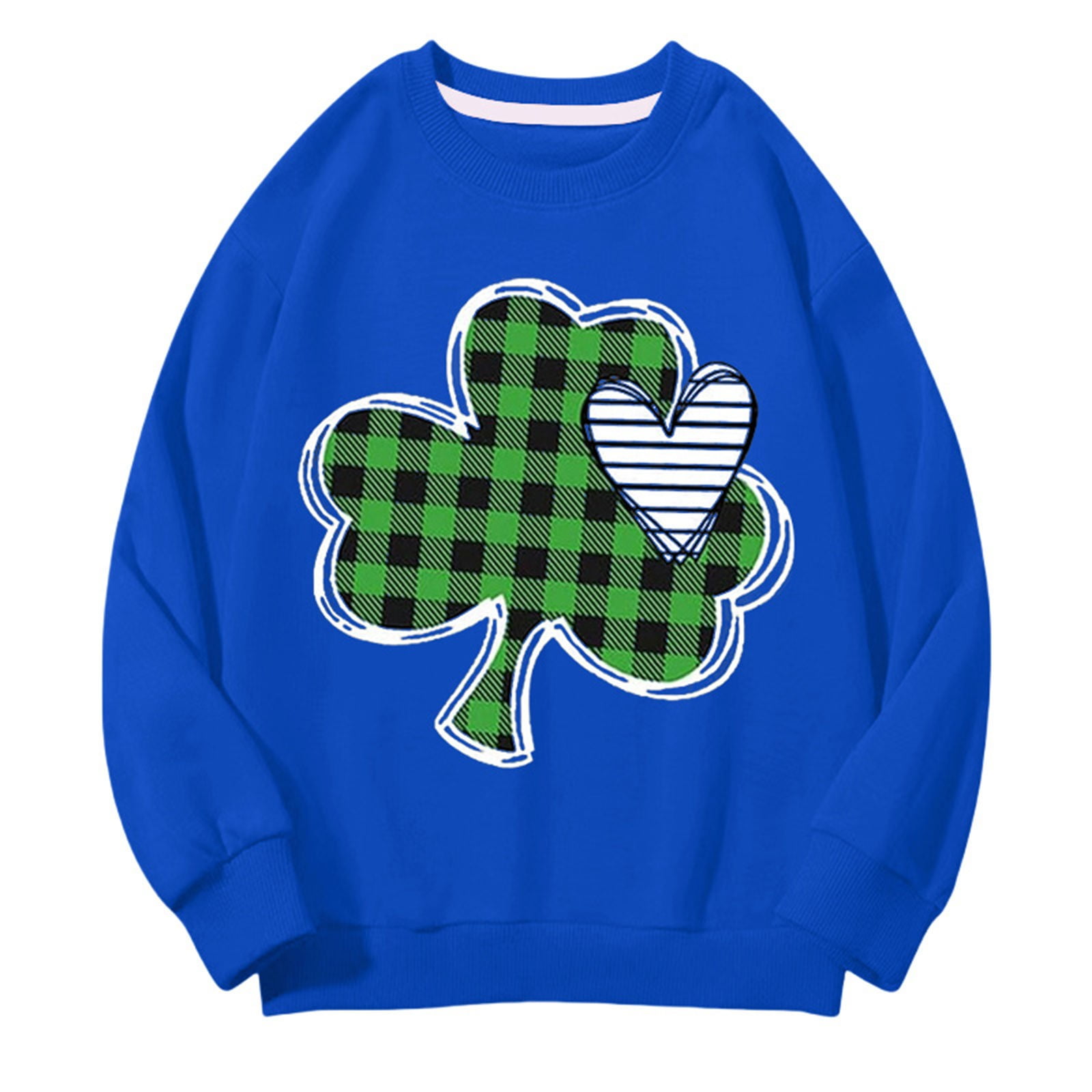 EnJoCho Kids Holiday Pullover Hoodie St Patric𝗄s Day Themed Long Sleeve ...