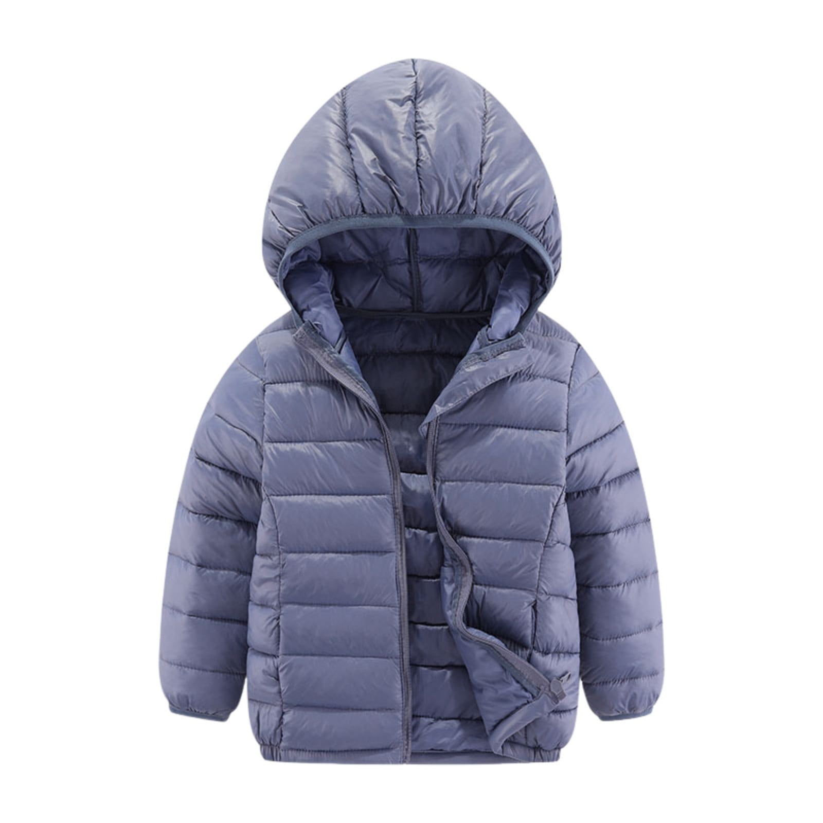 EnJoCho Kids Hooded Puffer Jacket for Boys Girls Lightweight Packable ...
