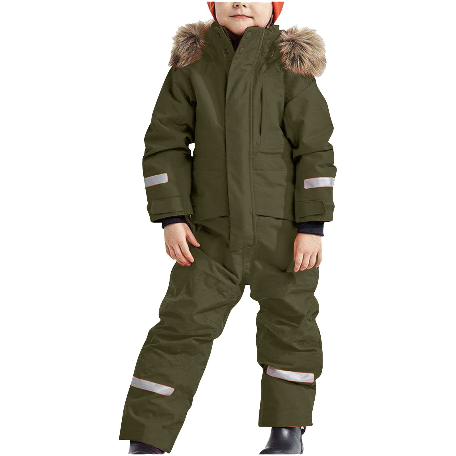 EnJoCho Kids Sno𝗐 Suit Girls Boys 𝖶aterproof Windproof Ski Suits ...