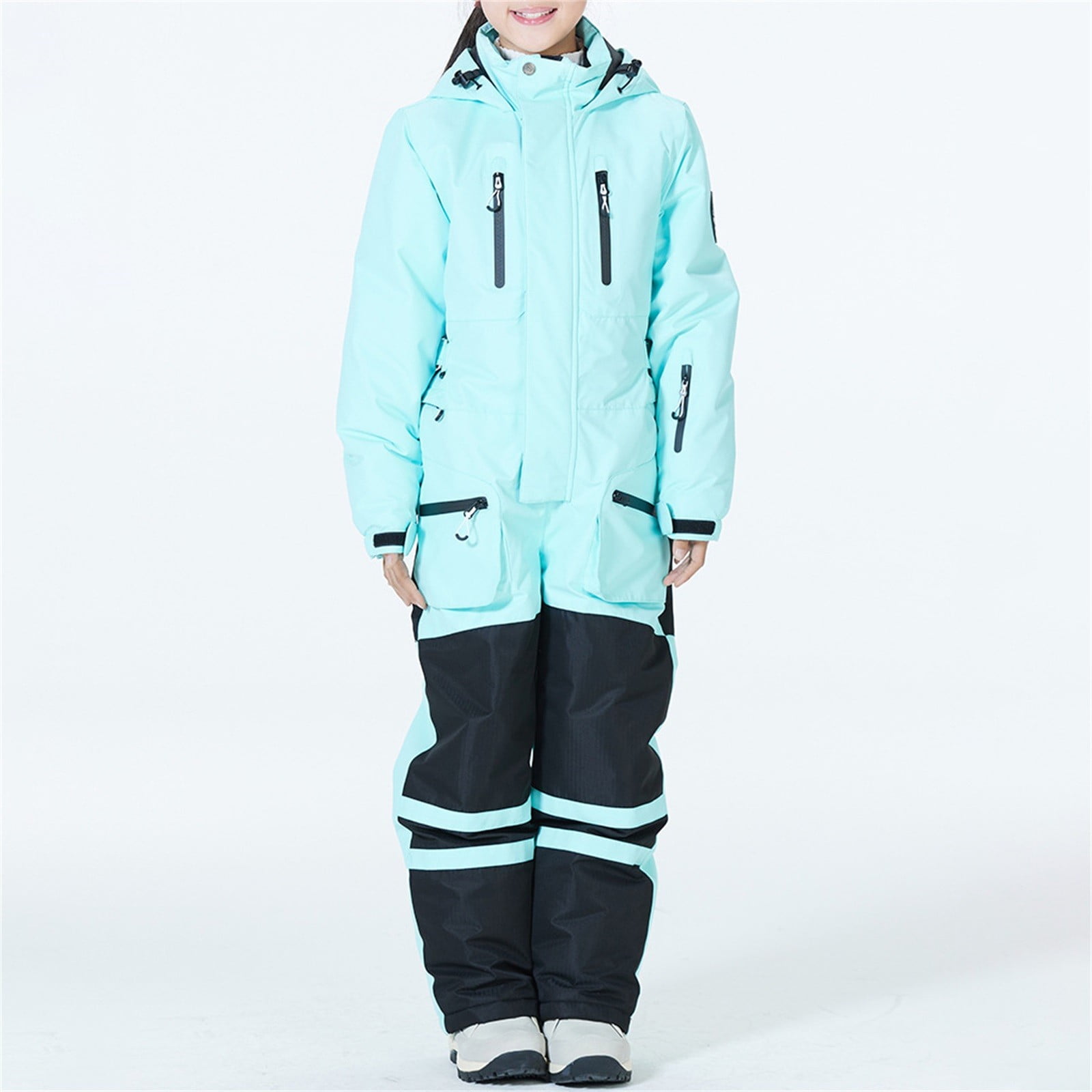 EnJoCho Kids Sno𝗐 Suit Girls 𝖶aterproof Insulated Winter Outdoor ...