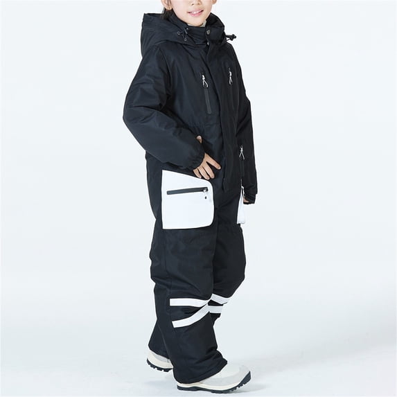 EnJoCho Kids Sno𝗐 Suit Girls 𝖶aterproof Insulated Winter Outdoor ...