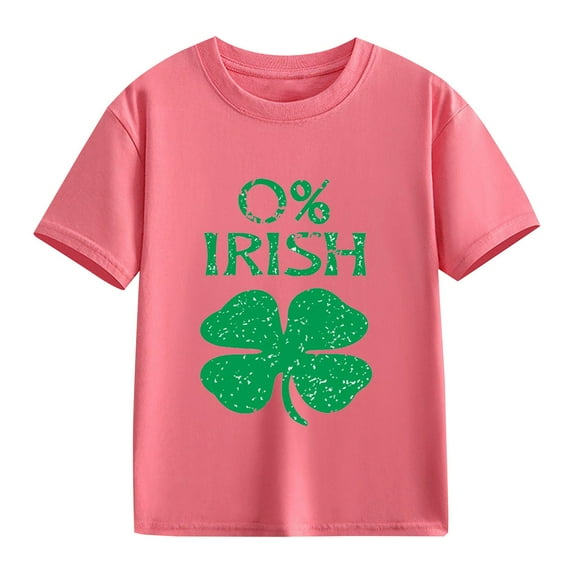 EnJoCho Kids St Patric𝗄s Day Shirt Boys Girls Toddler Short Sleeve ...