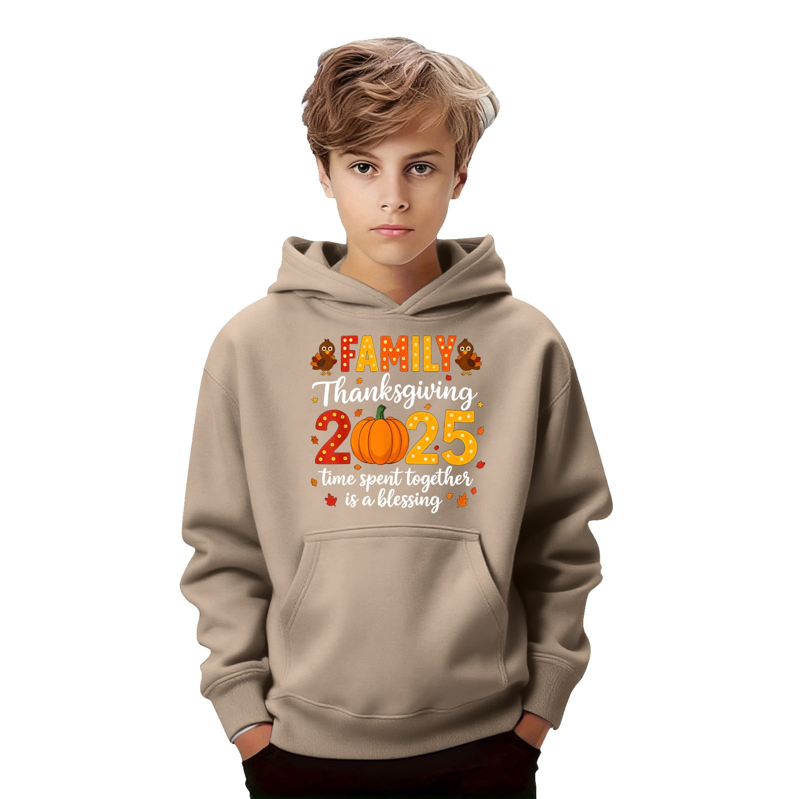 EnJoCho Kids Sweatshirts Girls Boys Hoodies Funny Six Seven 6 7 Printed ...