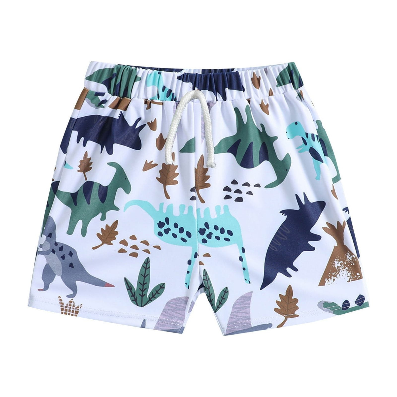 EnJoCho Kids' Swim Trunks With Stylish Patterns Toddler Kids Baby Boys Summer Print Shorts Quick ...