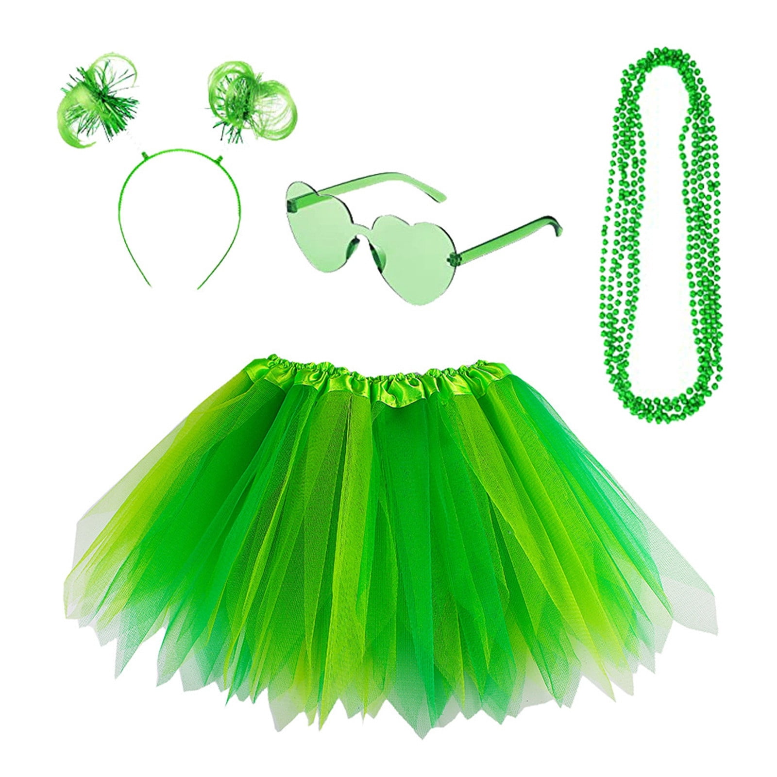 EnJoCho Kids Toddler Baby Girls Summer St Patric𝗄s Day Skirts Headbands ...