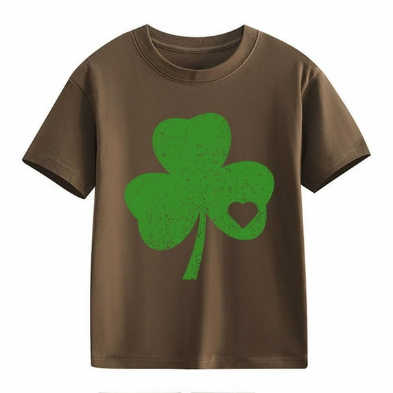 EnJoCho Kids Toddler St Patric𝗄s Day Shirt Boys Girls Short Sleeve ...