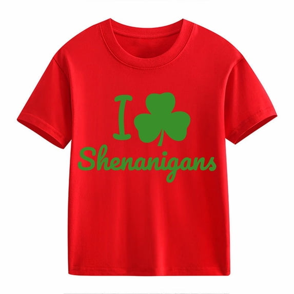EnJoCho Kids Toddler St Patric𝗄s Day Shirt Boys Girls Short Sleeve ...