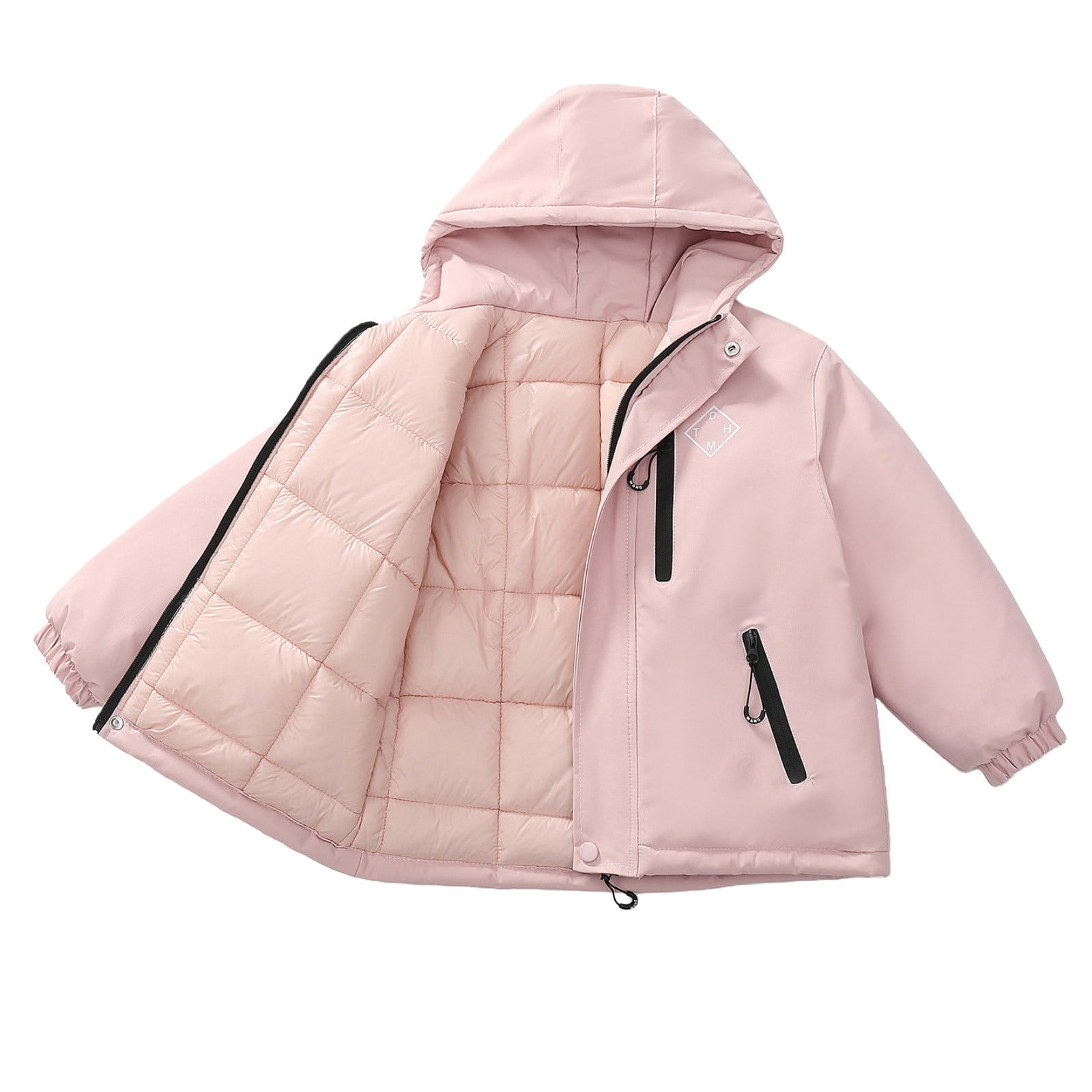 EnJoCho Kids Unisex Waterproof Jackets Boys Girls Lightweight Padded ...
