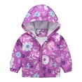 EnJoCho Kids Windbreaker Jacket Casual Hooded Lightweight Rain ...