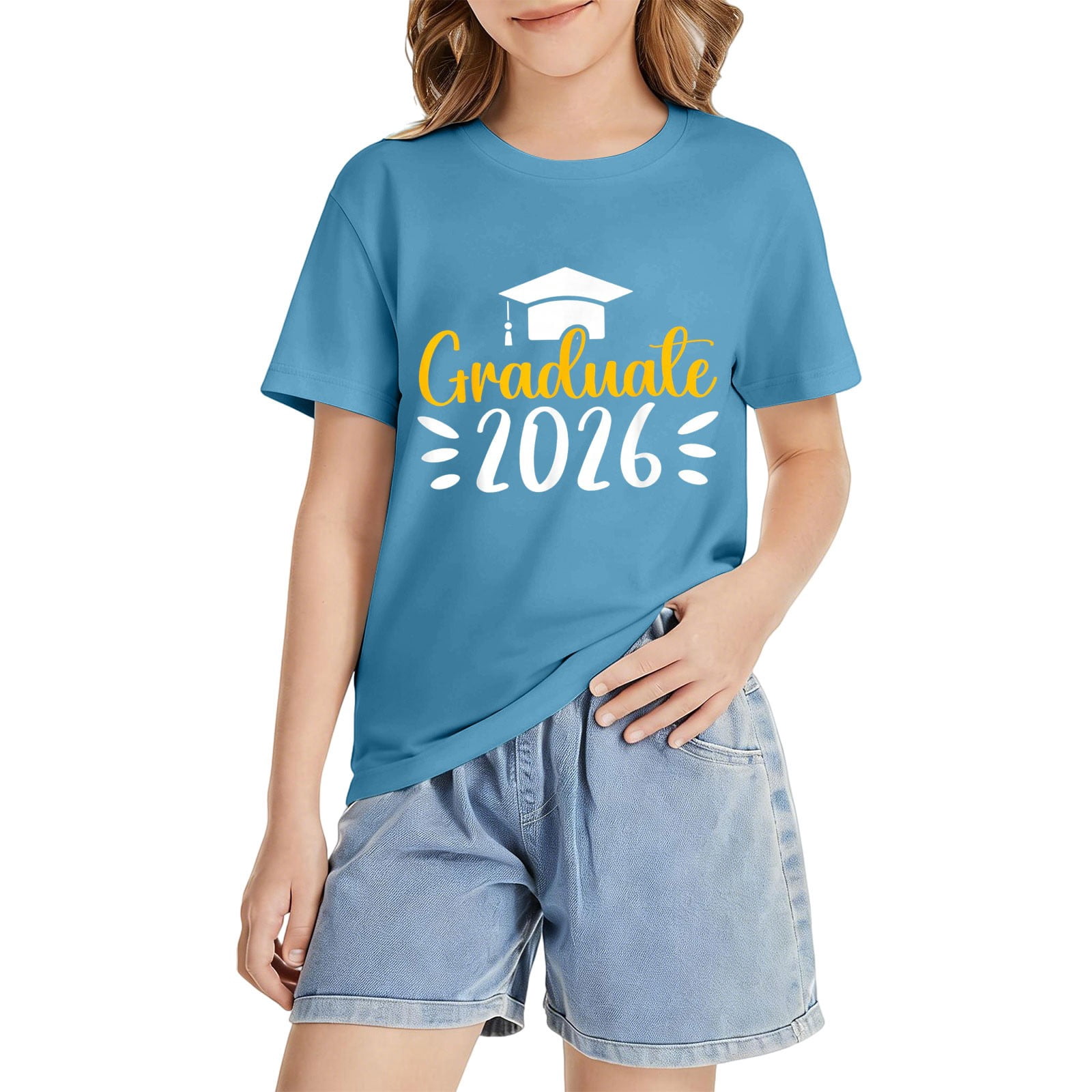 EnJoCho Kindergarten Graduation Shirt for Kids Girls Boys 2026 Peace ...