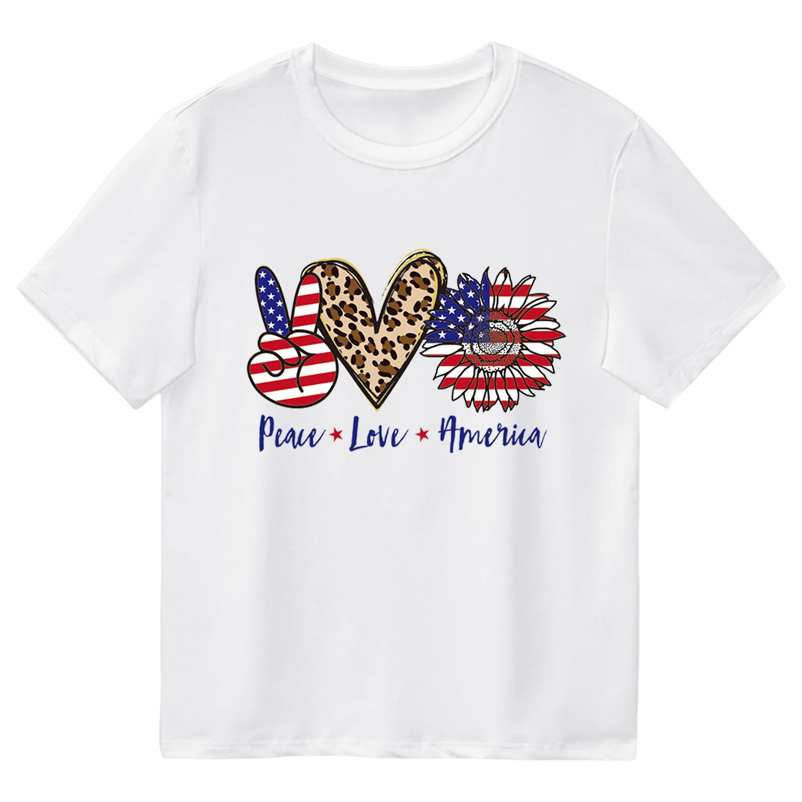 EnJoCho Little Children Tops Little Children Big Kids LOVE AND Amalica ...