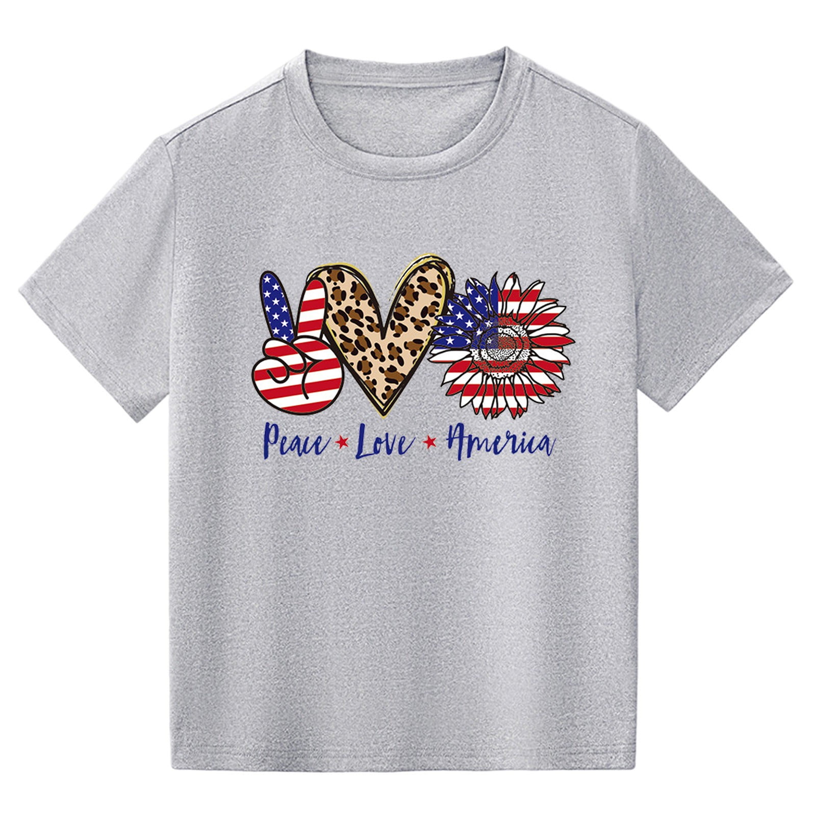 EnJoCho Little Children Tops Little Children Big Kids LOVE AND Amalica ...